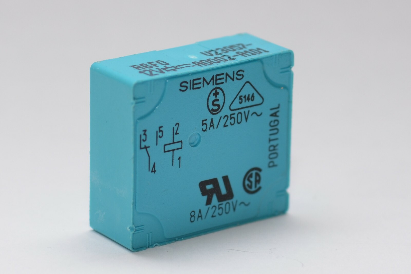 Karten-Relais Relay von Siemens Typ V23057-A0002-A101, 12 V / 5 A / 250 ...