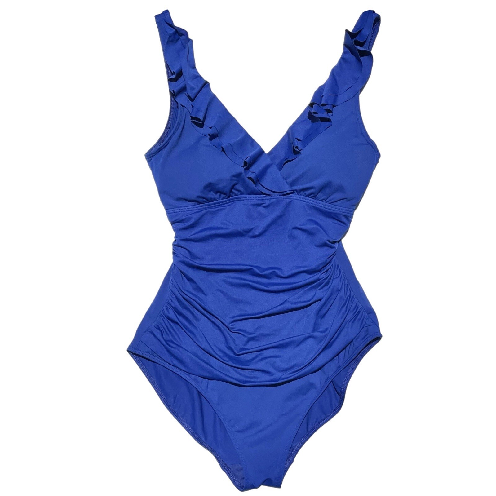 Lauren Ralph Lauren beach club ruffle trim surplice o… - Gem