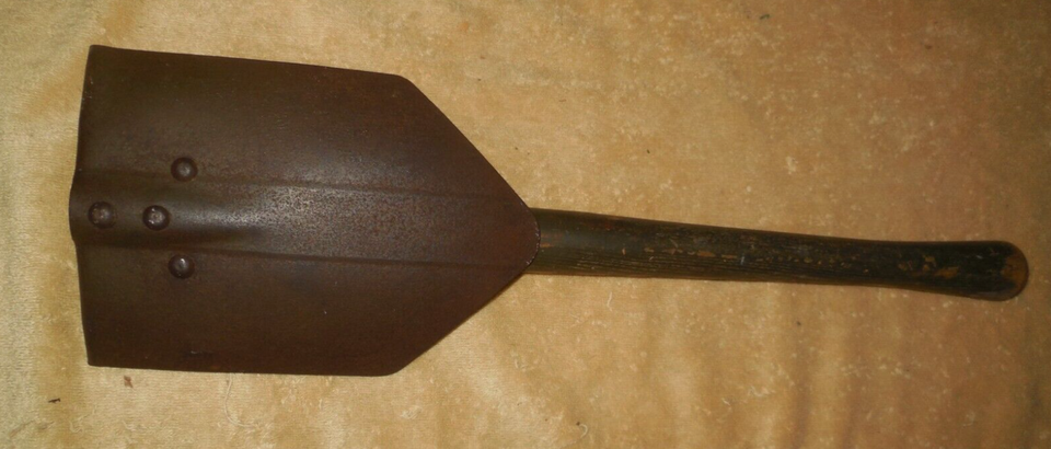 ORIGINAL WW11 AMES 1944 US ARMY FOLDING TRENCH SHOVEL | eBay