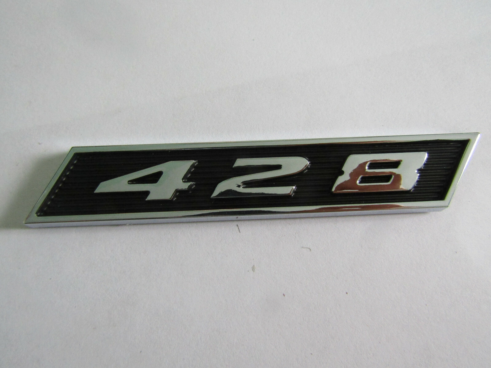 428 ENGINE SIZE HOOD SCOOP FENDER BODY EMBLEM FITS PONTIAC BONNEVILLE ...
