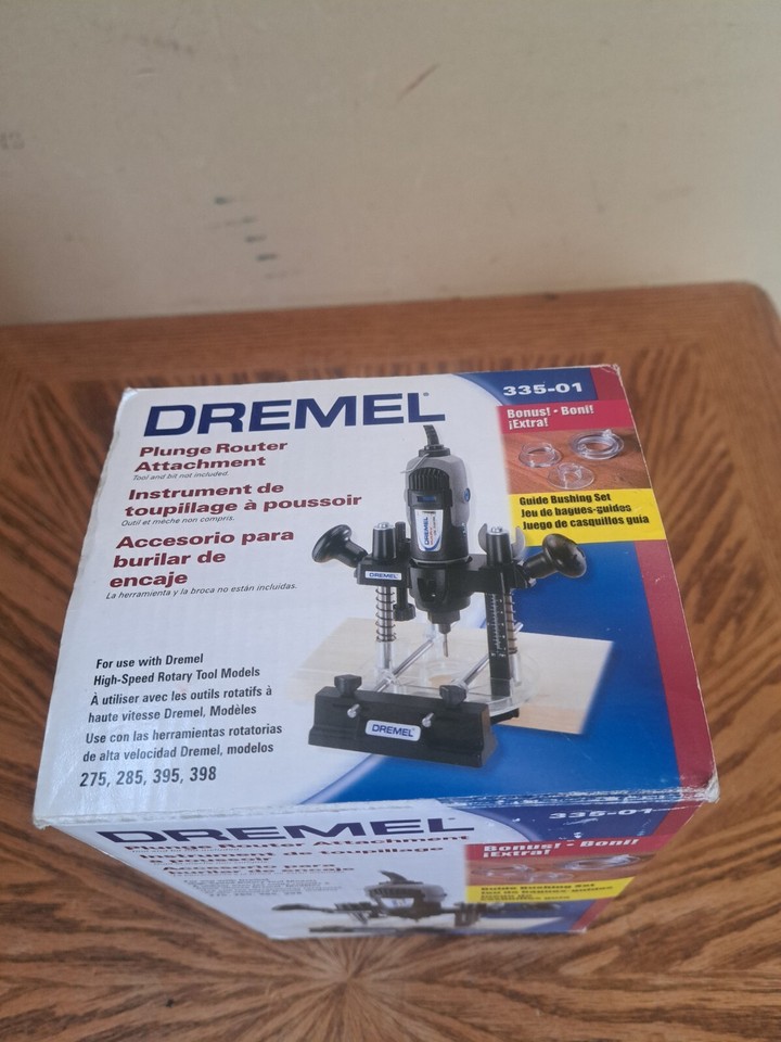 Dremel Rotary Tool Plunge Router Attachment 335-01 New | eBay