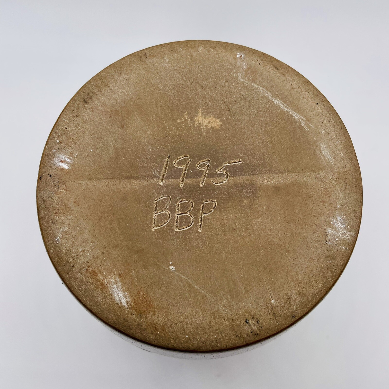 Rare Vintage 1995 Beaumont Brothers Pottery BBP Wooster Heart Brown ...