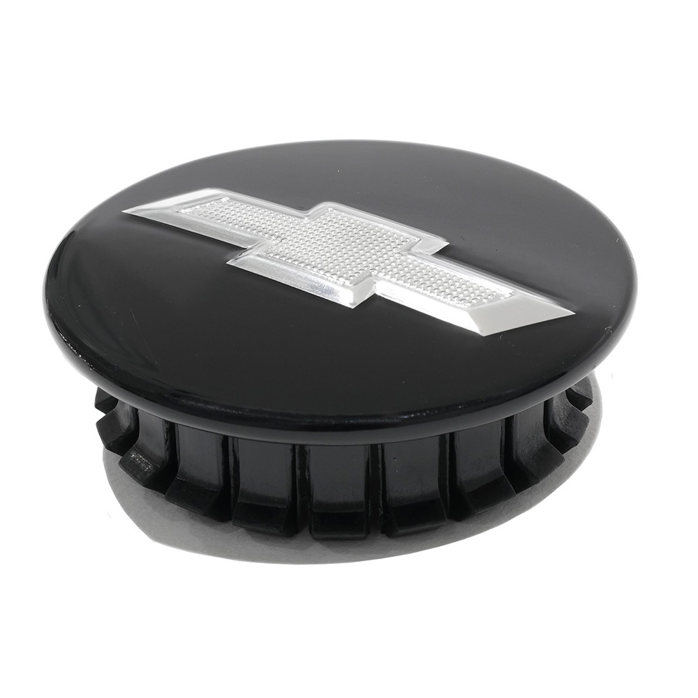 OEM NEW Wheel Hub Center Cap Black w/Silver Bowtie Logo 12-23 Chevrolet ...