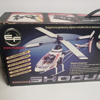 Shogun 400 Evo Flight Helicopter New Open Box With New Carbon Fiber ...