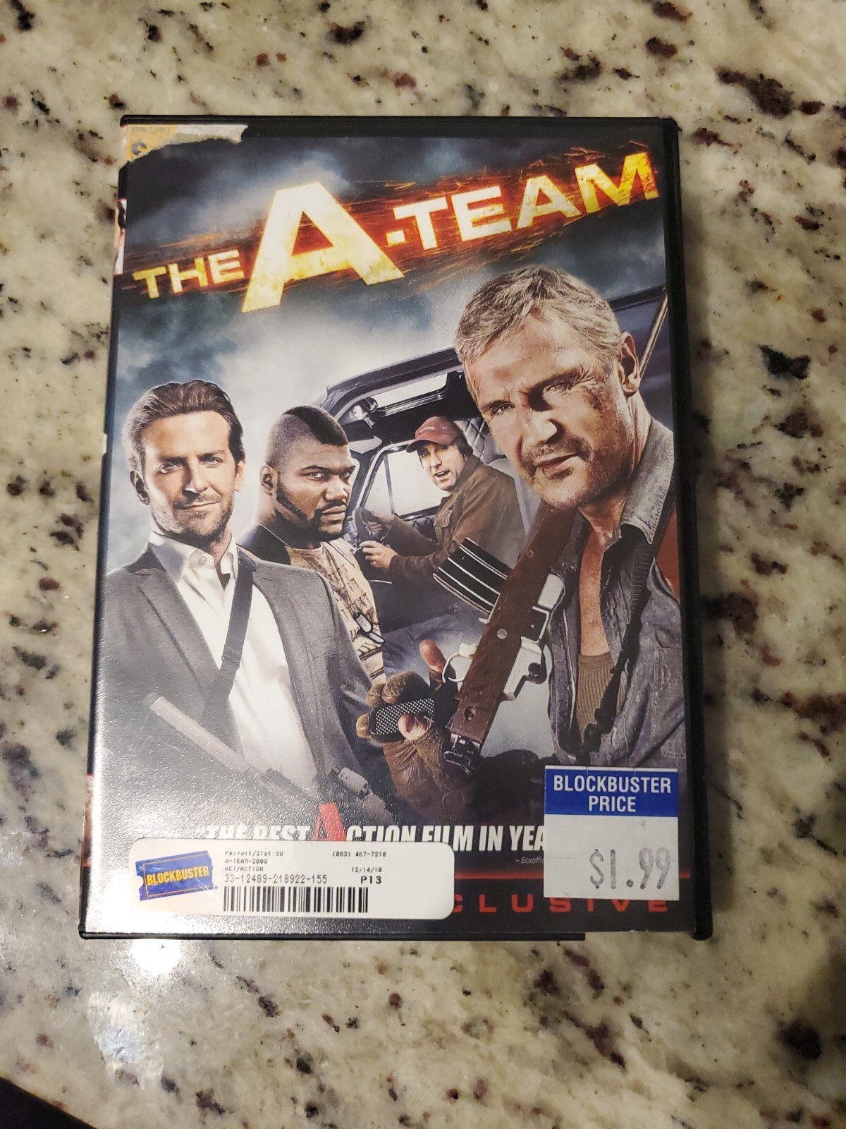 The A-Team DVD - The A-Team Movie - Liam Neeson Bradley Cooper ...