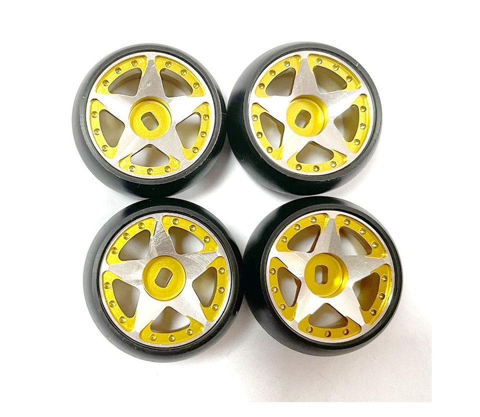 RC Drift Metal Wheels Rims Tires For Wltoys K989 K969 P929 1/28 car ...