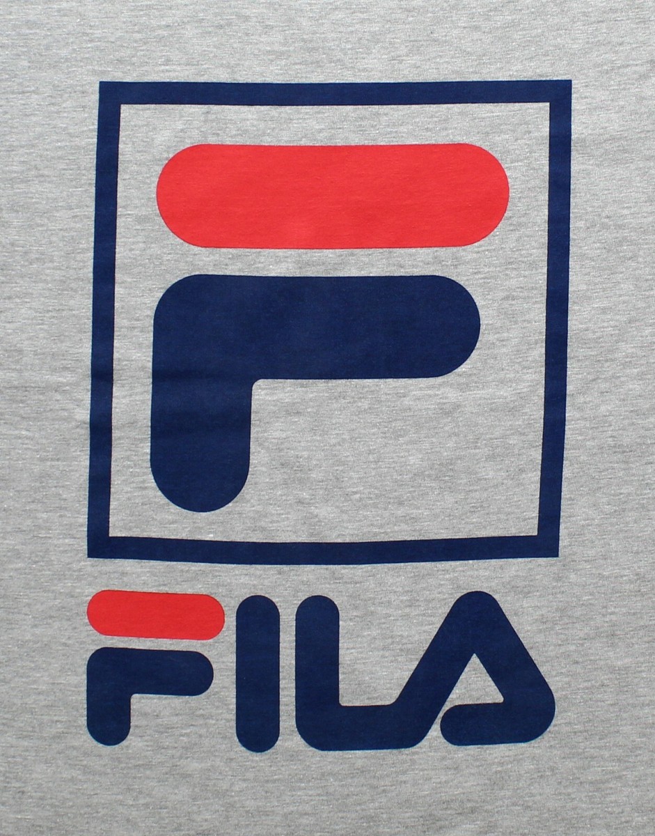FILA Men's T-Shirt Big & Tall Crewneck Tee Square, Straight FILA Men's T-Shirt Big & Tall Crewneck Tee Square, Straight