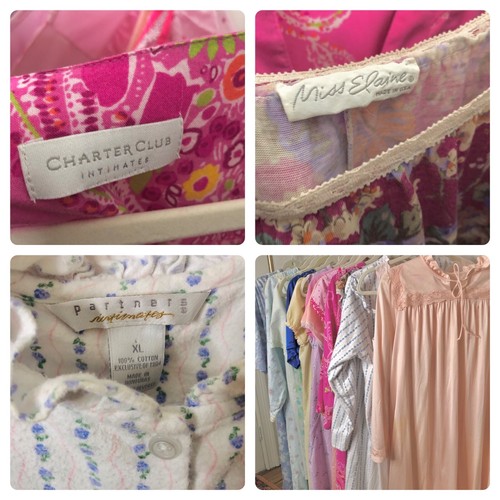 Womens Nightgown Lingerie Loungewear Reseller Lot 15 Pc Small Plus Size Bundle | eBay