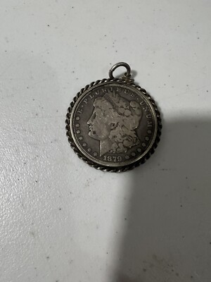 1879 Morgan Silver Dollar - Vintage Pendant. Rare | eBay