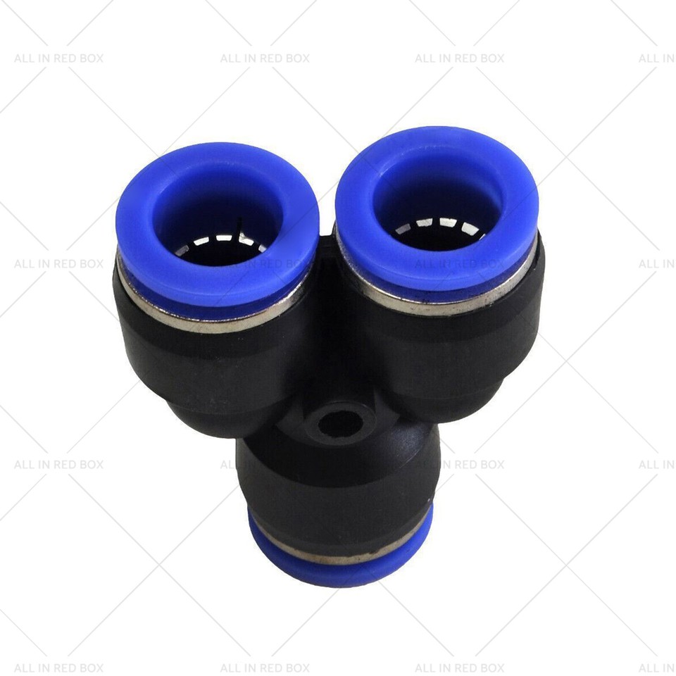 2 Box Air Line Coupler Push in Hose Joiner Metric Quick Connect Kit ...