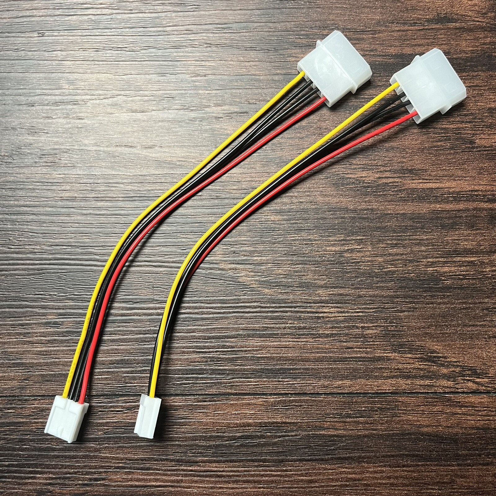 Molex To FDD Power Adapter 6” Lot of 2 For Compact Flash Adapters ...