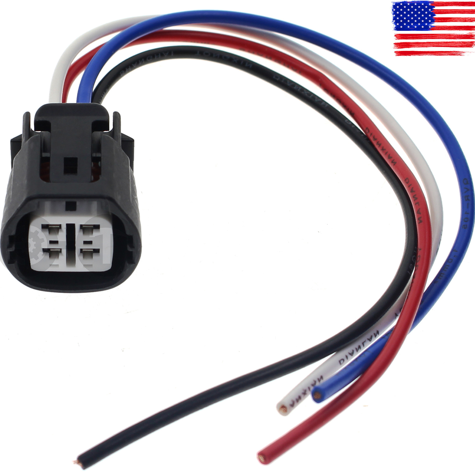 4-WIRE PIGTAIL CONNECTOR ALTERNATOR REPAIR PLUG FOR TOYOTA Yaris 27060 ...