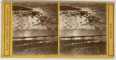 UK Isle Of Thanet Margate C1865 Artistic Photo James Stodart Stereo ...