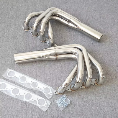 Stainless Exhaust Headers For Jet Boat BBC Big Block Chevy 396 402 427 ...