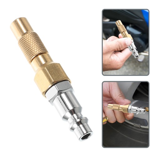 Air Hose Adapter Compressor Quick Connect Fittings Inflator Nozzle ...