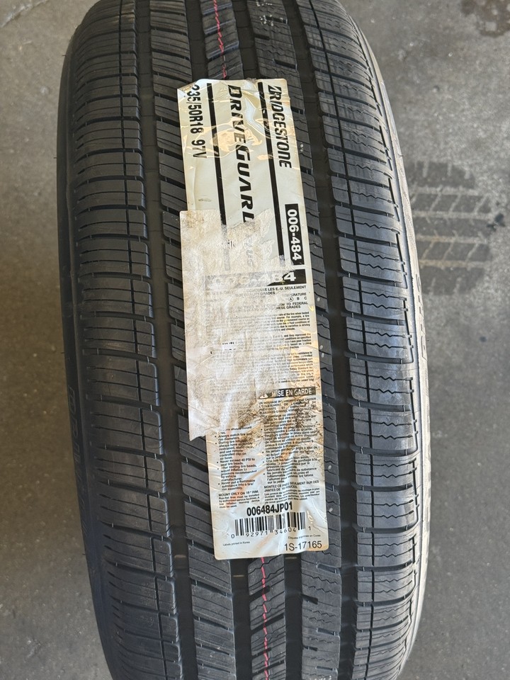 Bridgestone DriveGuard Plus 235/50R18 97W RFT | eBay
