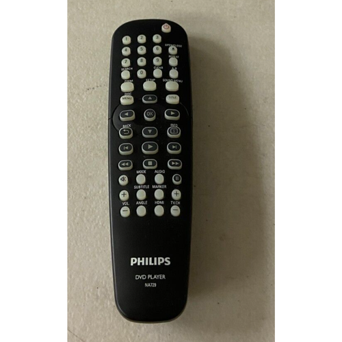 Philips NA729 DVD Player Remote Control For DVP-3570 Black Genuine ...