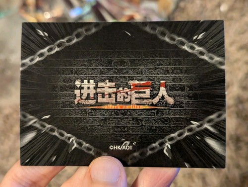 AOT JR-R-038 Foil Collectible Card Hanji Zoe Levi Ackerman Attack On ...