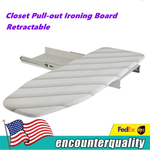 180 Rotate Retractable Ironing Board Closet Pull-Out in The Cabinet ...