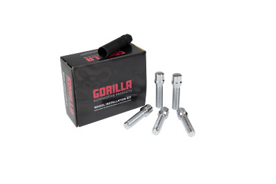 Gorilla Spline Lug Bolt Kit Duplex Conical 16mm x 1.50 Chrome 20 Lug ...