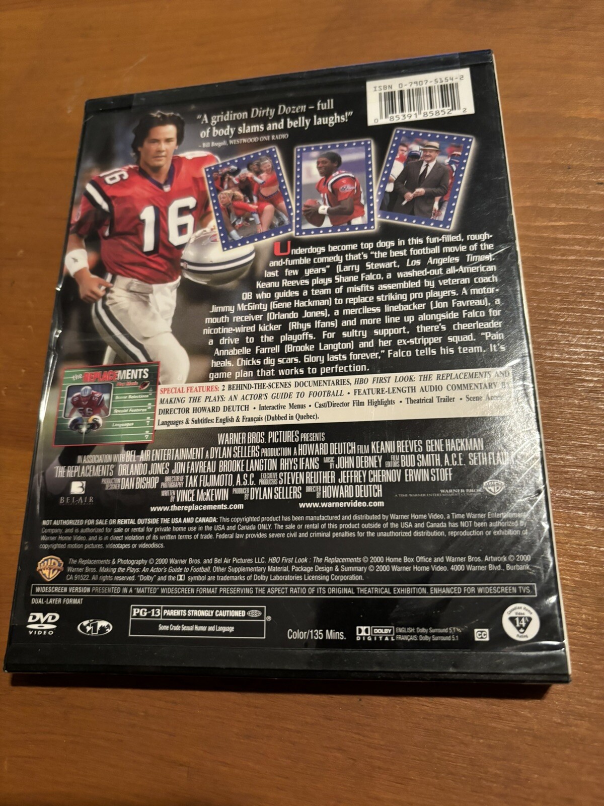 The Replacements (DVD, 2000) for sale online | eBay