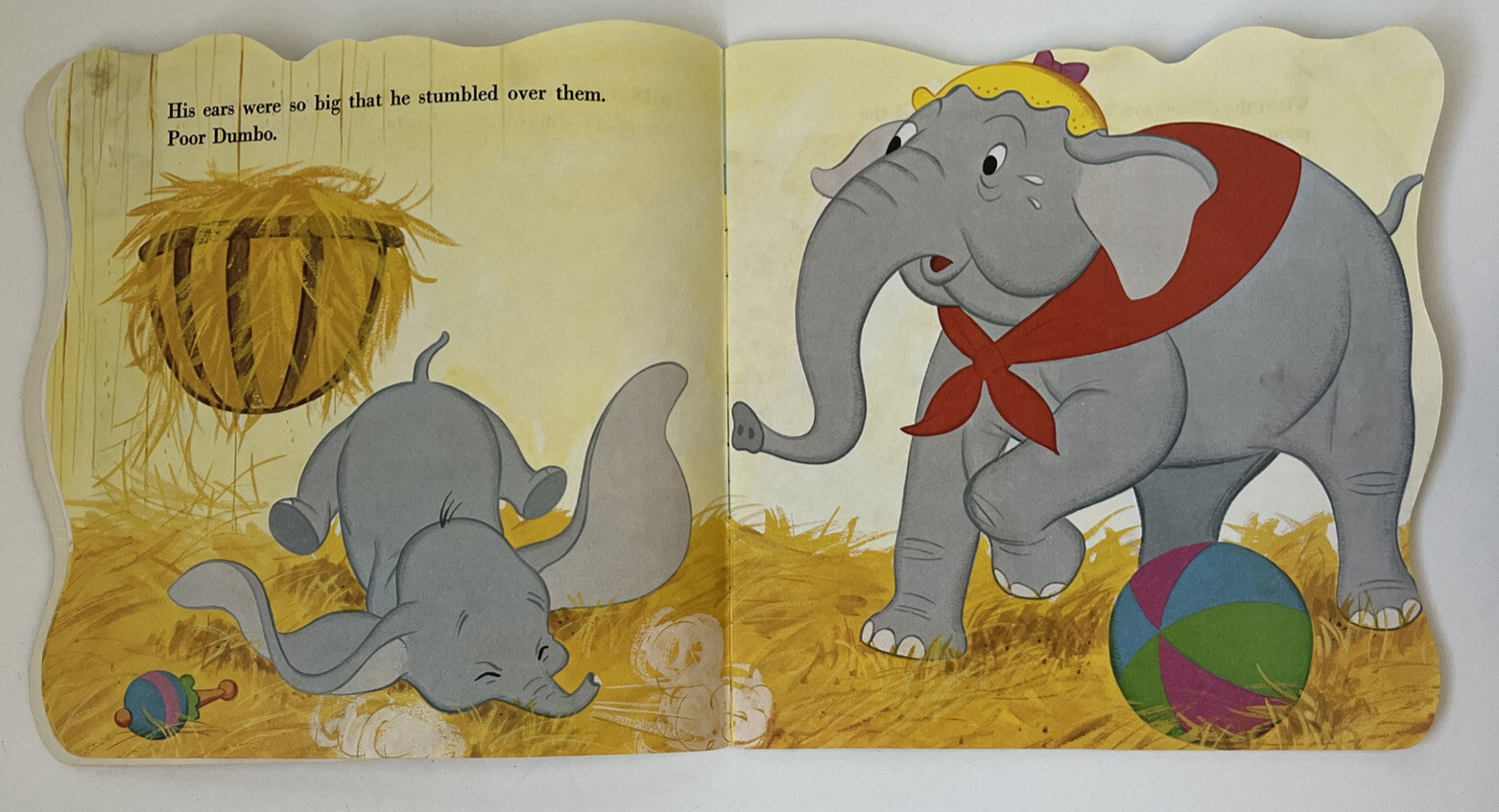 Walt Disney DUMBO - A Golden Shape Book, 1977 | eBay