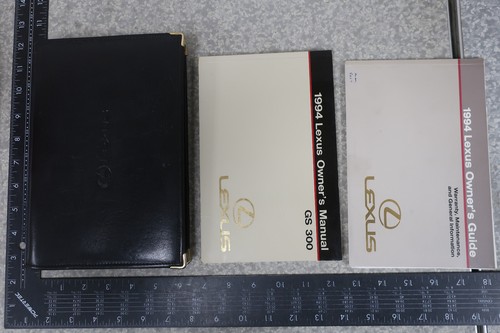 1994 94 LEXUS GS300 GS 300 OWNER'S MANUAL SET BOOK - FREE SHIPPING ...