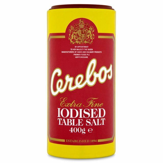 Cerebos Iodised Table Salt - 400g | eBay