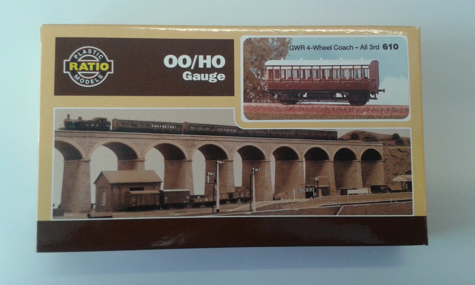 OO coach kit - GWR 4 Wheel (all 3rd) 1890-1902 - Ratio 610 | eBay