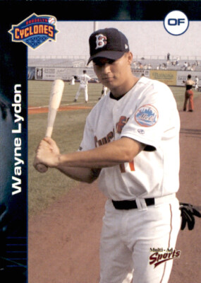 2001 Brooklyn Cyclones Multi-Ad #20 Wayne Lydon Jessup Pennsylvania PA ...