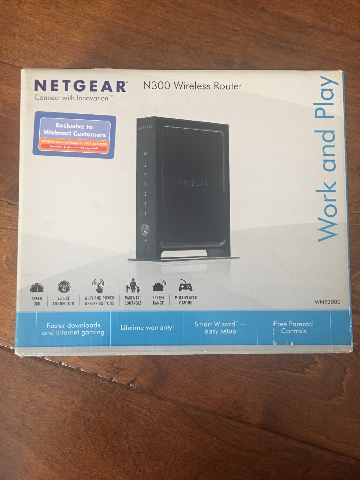 NetGear N300 WiFi Router WNR2000V5 1 Wan/4 Lan 10/100 606449059151| eBay