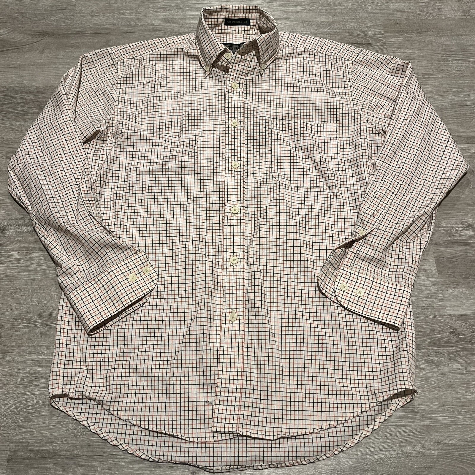 Vintage Sir Pendleton 1961 Throwback Plaid Size Small… - Gem