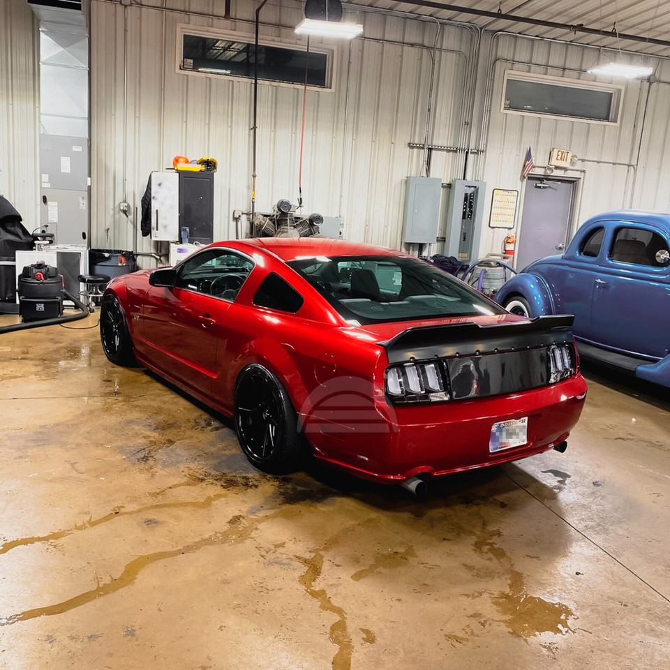 Ducktail spoiler for Ford Mustang 5 gen S197 2005-2009 Original rear ...