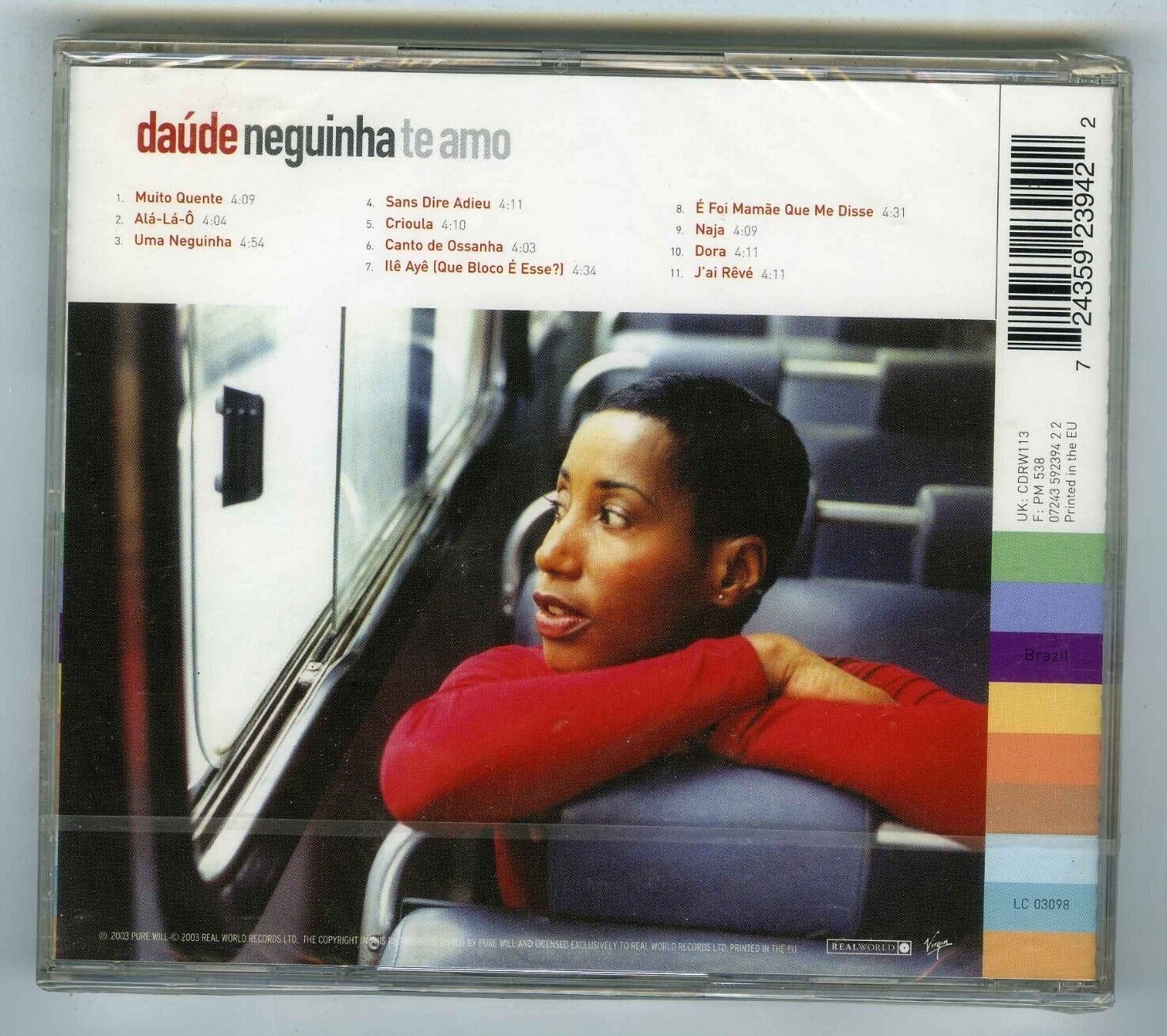 CD (SEALED) DAUDE NEGUINHA TE AMO (REAL WORLD) BRESIL | eBay