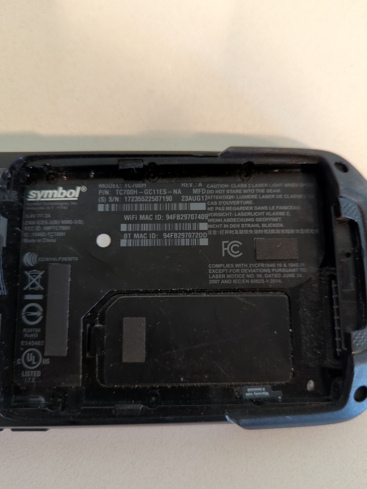 Symbol TC700H Android Mobile Barcode Scanner- TC700H- GC11ES- NA | eBay