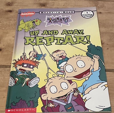 Vtg Ready ti read Level 1 Rugrats Up and Away Reptar! paperback 1999 | eBay