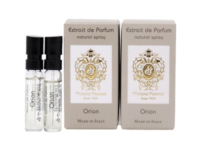TIZIANA TERENZI ORION EDP 1.5ml .05fl oz x 2 COLOGNE PERFUME SPRAY ...