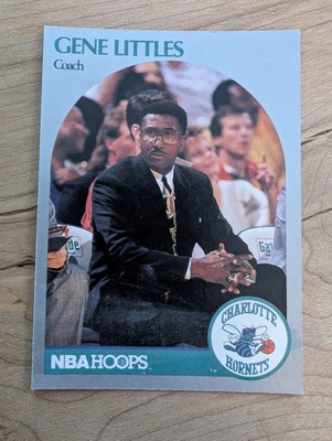 Gene Littles #307 NBA Hoops 1990 Basketball Card (Charlotte Hornets) | eBay