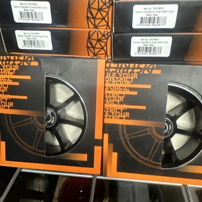 District Pro Scooter Wheels (2 Pack) Size 120 X 28mm Duel Width Core ...