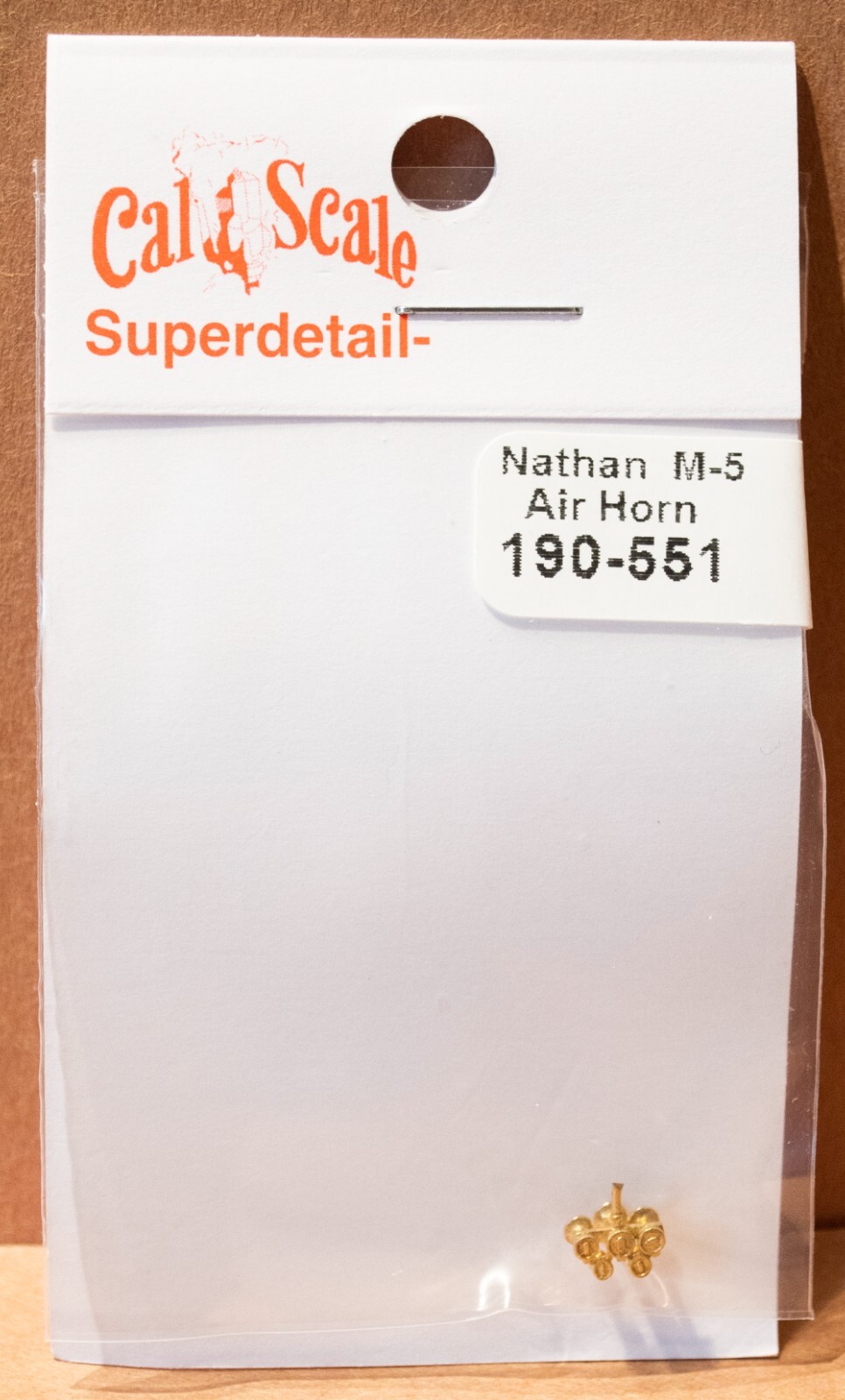 Cal-Scale #551 Airhorns (Unpainted Brass Casting) -- Nathan M5; 5 Bells ...