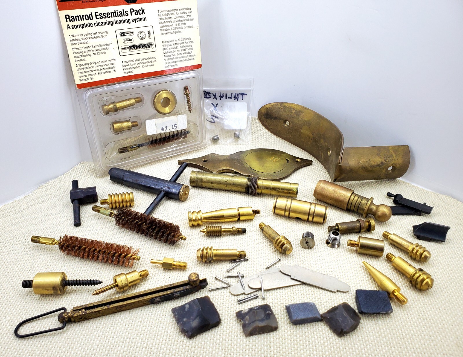 Flintlock Muzzleloader Parts LOT Hawken TC CVA Thompson Center Gunsmith ...