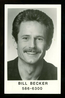 Movie / TV Star Cinema real photo postcard RPPC Head Shots Bill Becker ...