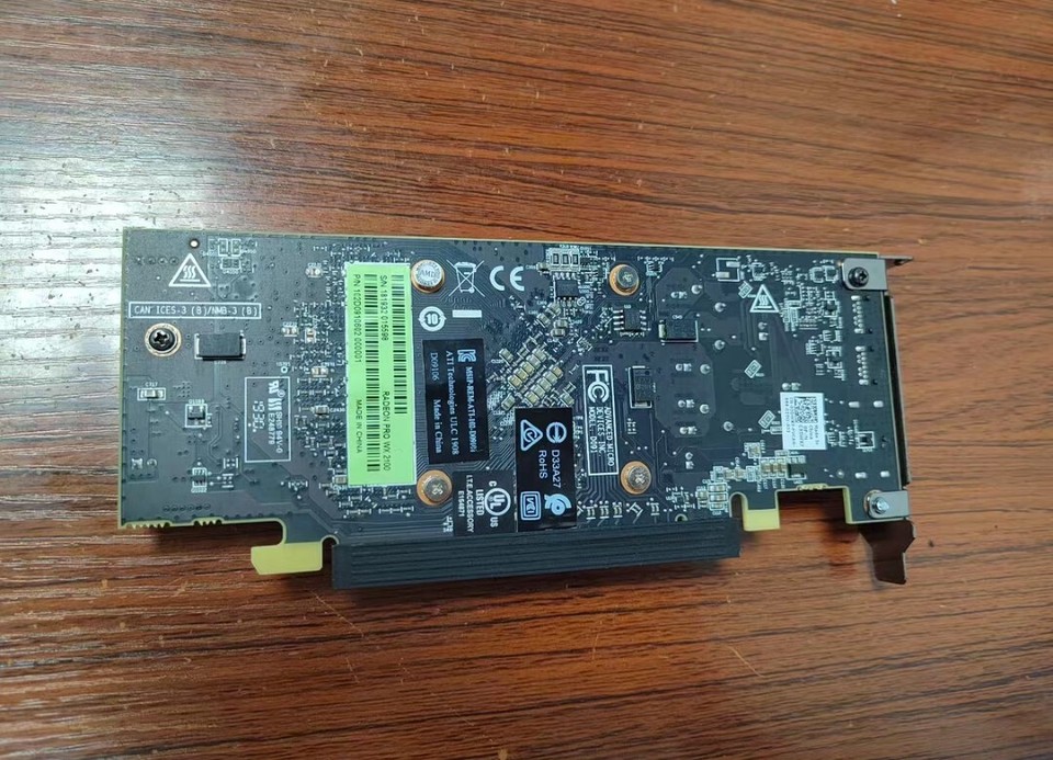 AMD Radeon Pro WX 2100 2GB GDDR5 x2 Mini DP x1 Display Port Video Card ...