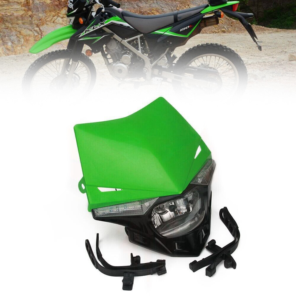 Dirt-Bike Street Headlight Lamp Fit For Kawasaki KLX 150 L (LX150E ...