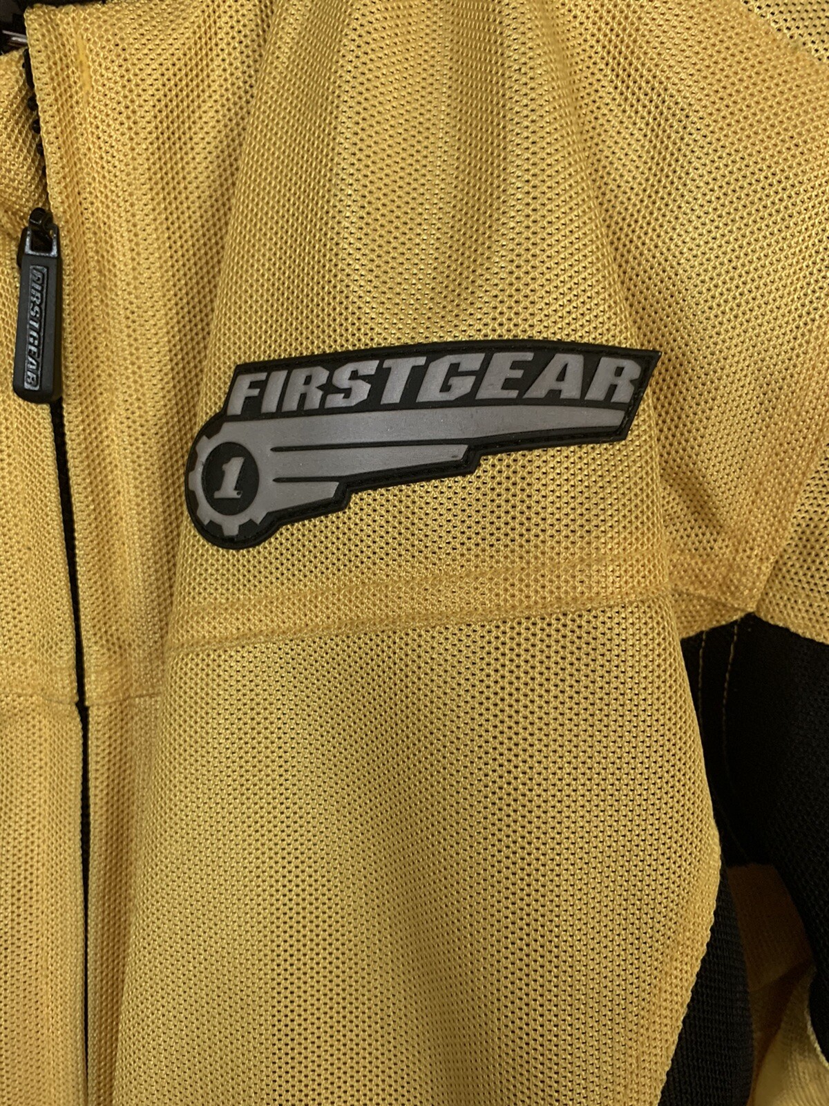 First Gear Women's Hypertex Mesh Contour Armored Motorcycle Jacket Size ...