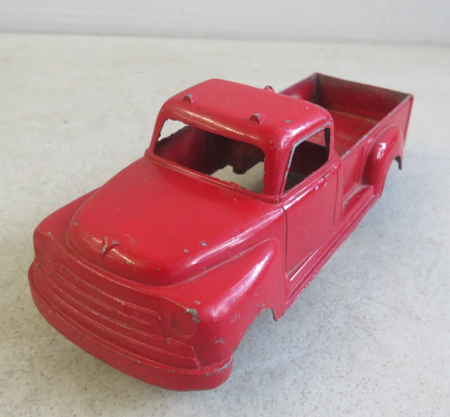 Vintage Structo Red Steel Pressed 6.25" Toy Pick Up Truck | eBay