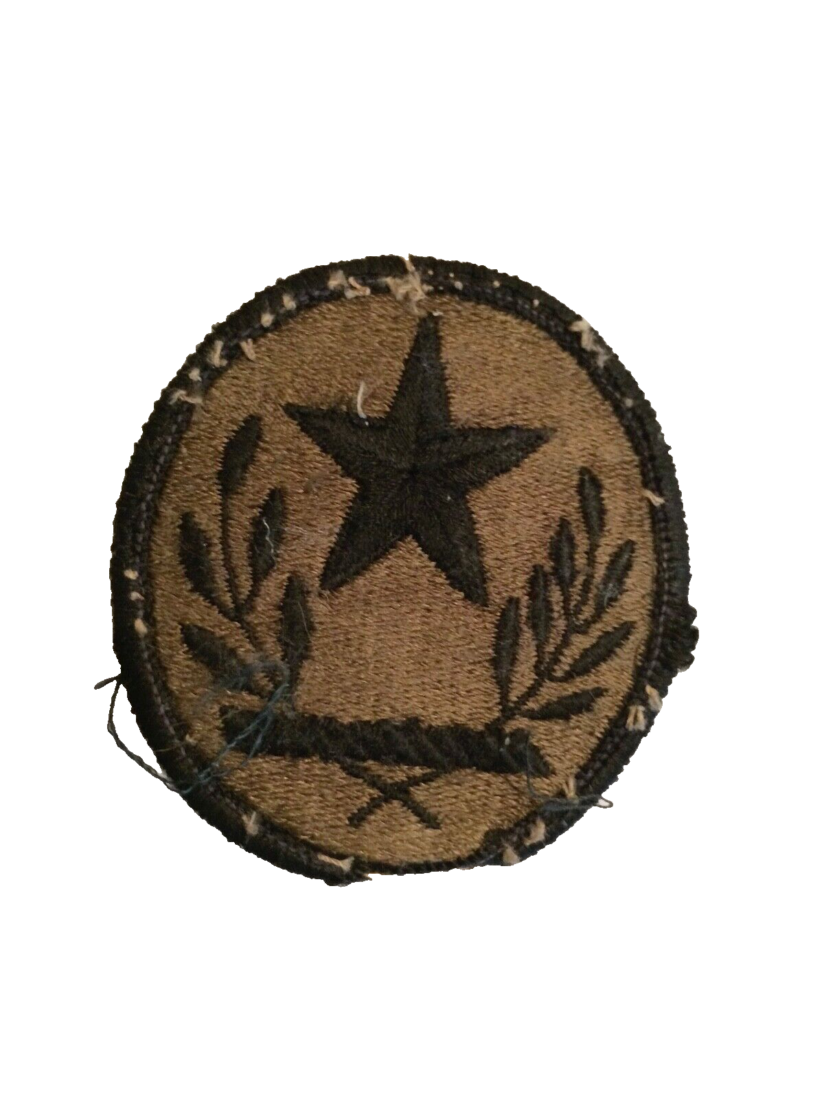 Army Patch: Texas National Guard Patch - subdued, merrowed edge #123 | eBay