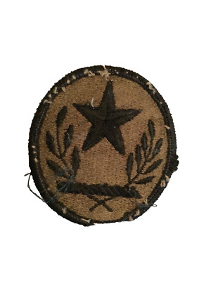 Army Patch: Texas National Guard Patch - subdued, merrowed edge #123 | eBay