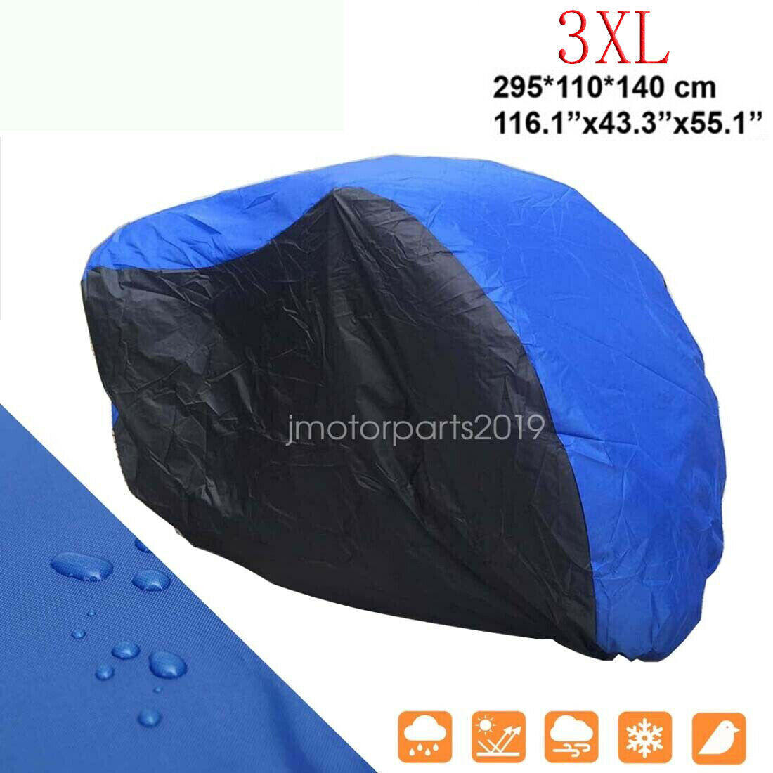 3XL Motorcycle Cover For Suzuki Boulevard C50 C90 C109R M50 M90 M109R ...