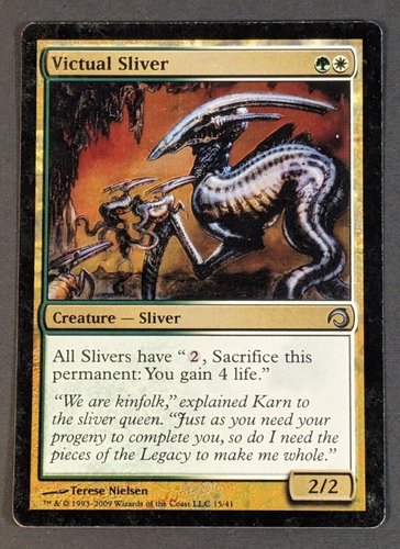 MTG - 1x Victual Sliver - Premium Deck Series Slivers - LP Foil ...